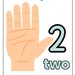 Numbers With My Left Hand Posters - Etsy