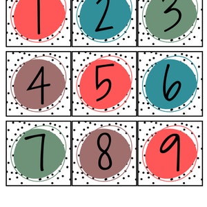 Happy Dots Classroom Decorations - Etsy