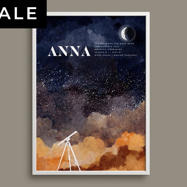 Baby Birth Facts - Etsy