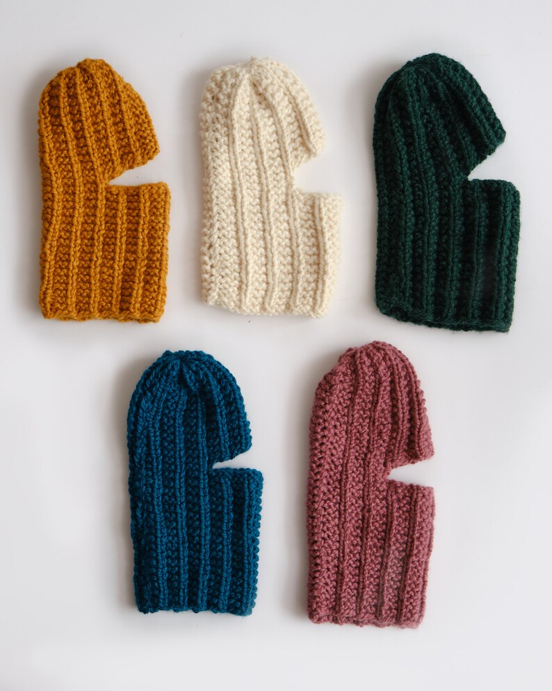 Emerald Green Wool Balaclava Handmade Chunky Balaclava Hand - Etsy