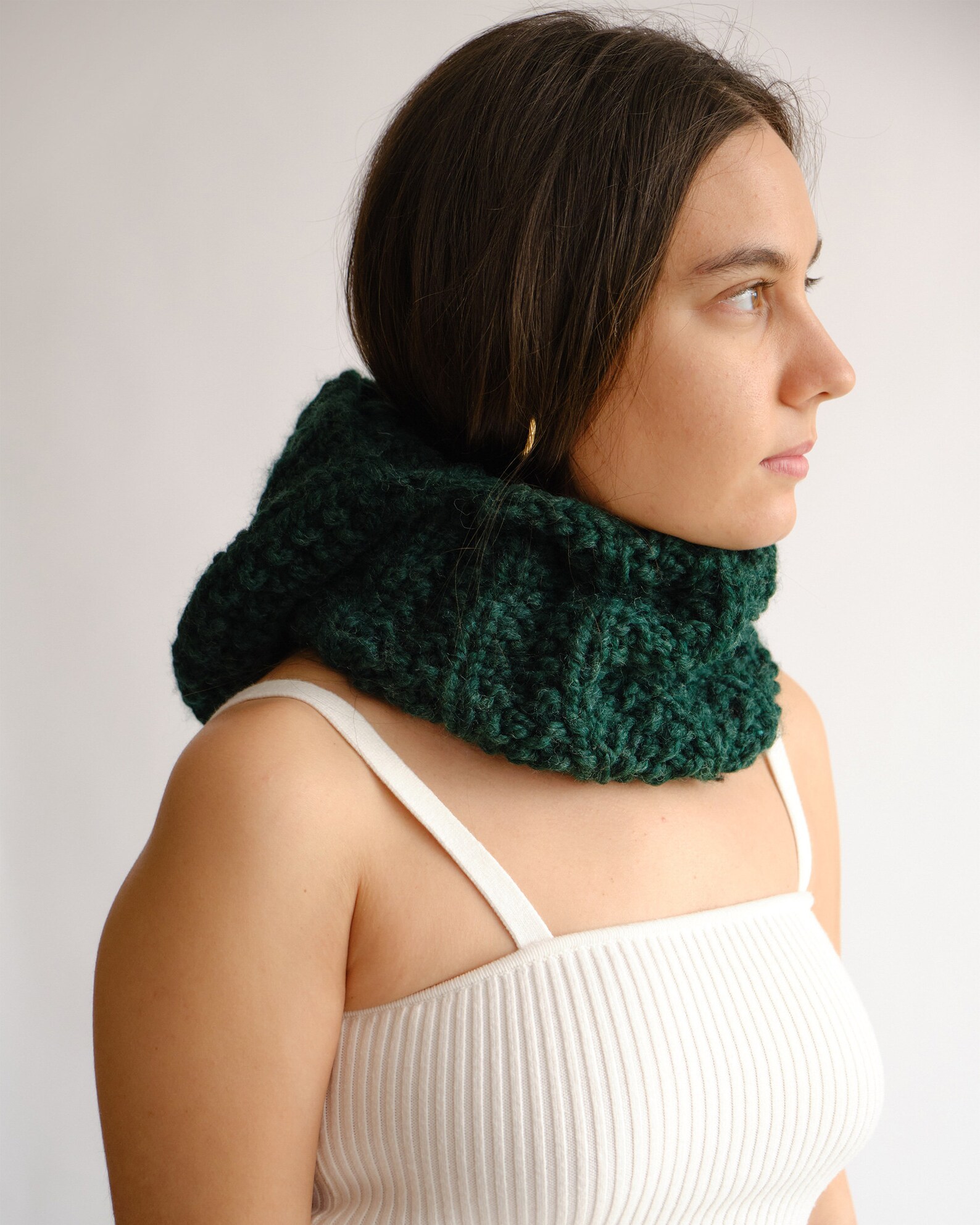 Emerald Green Wool Balaclava Handmade Chunky Balaclava Hand - Etsy