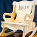 Gift for Baby - Personalized Rocking Chair - Etsy
