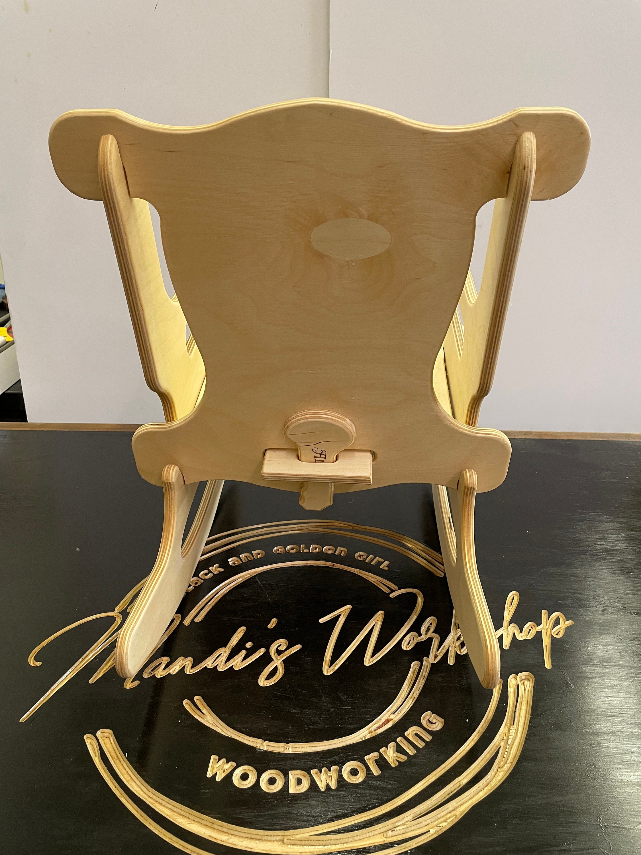 Pre-schooler Puzzle Rocking Chair Bigger Size - Etsy