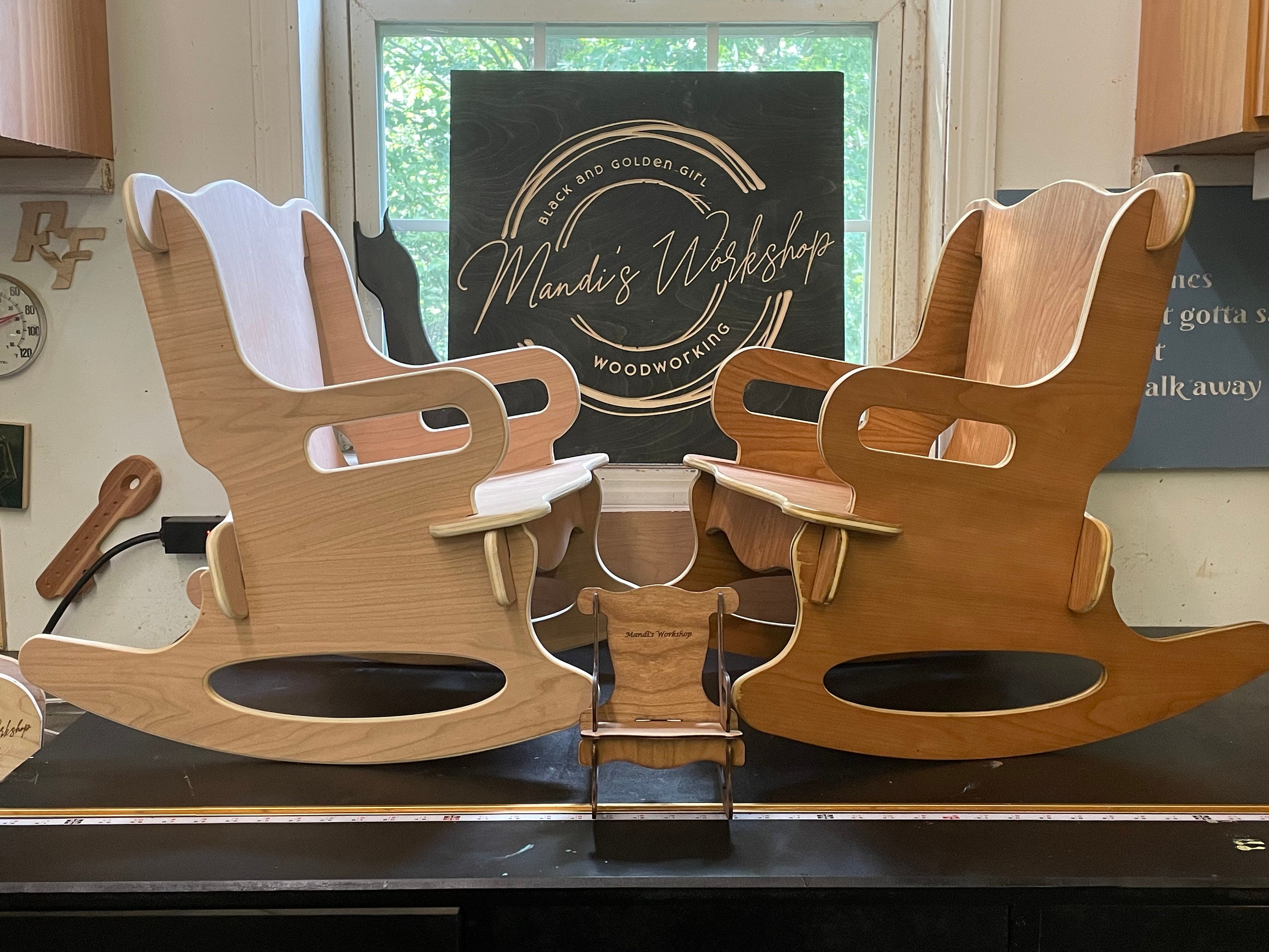 Pre-schooler Puzzle Rocking Chair Bigger Size - Etsy