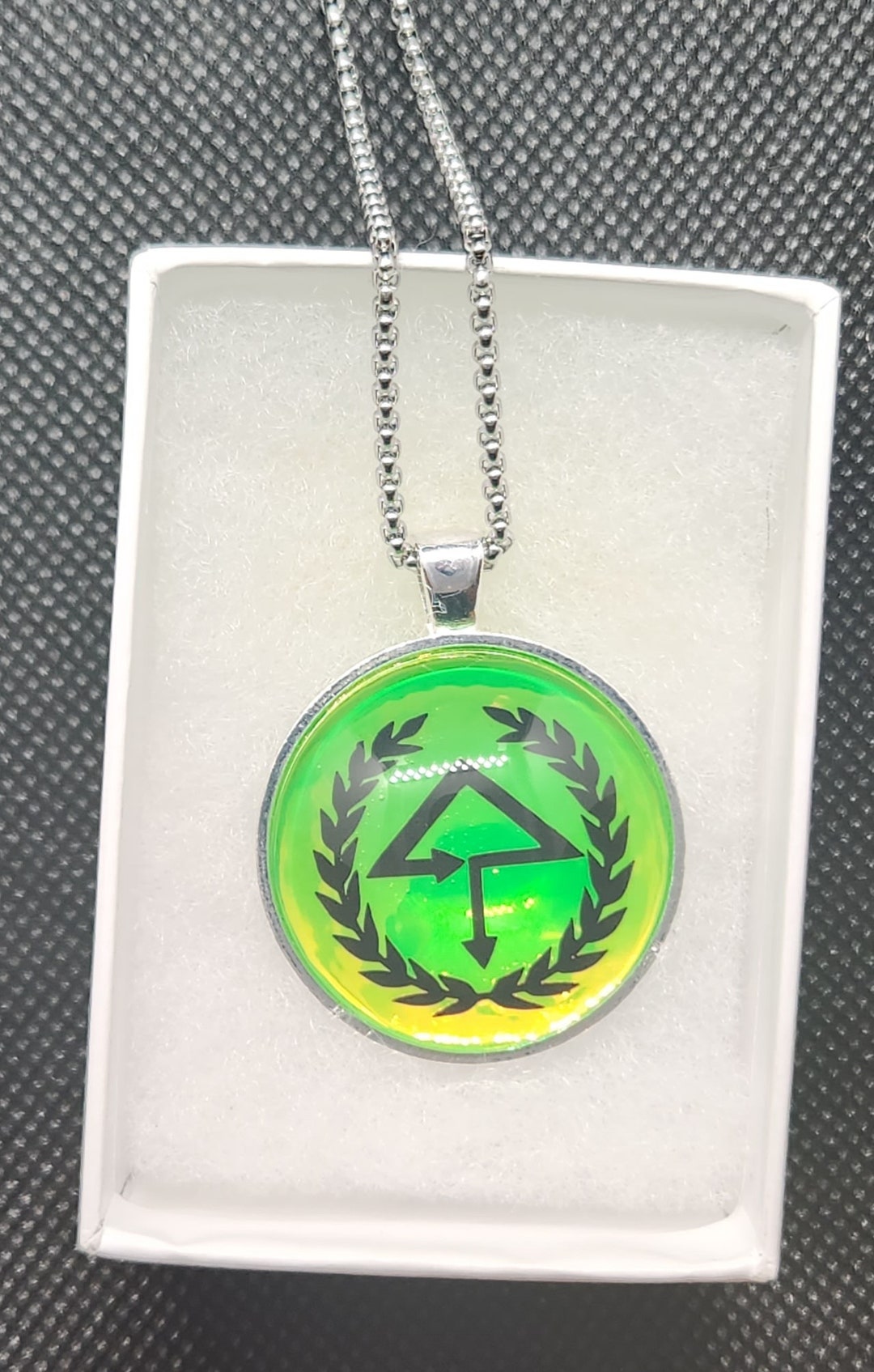 Of the Trees Double Sided Memory Palace Glass Pendant. - Etsy