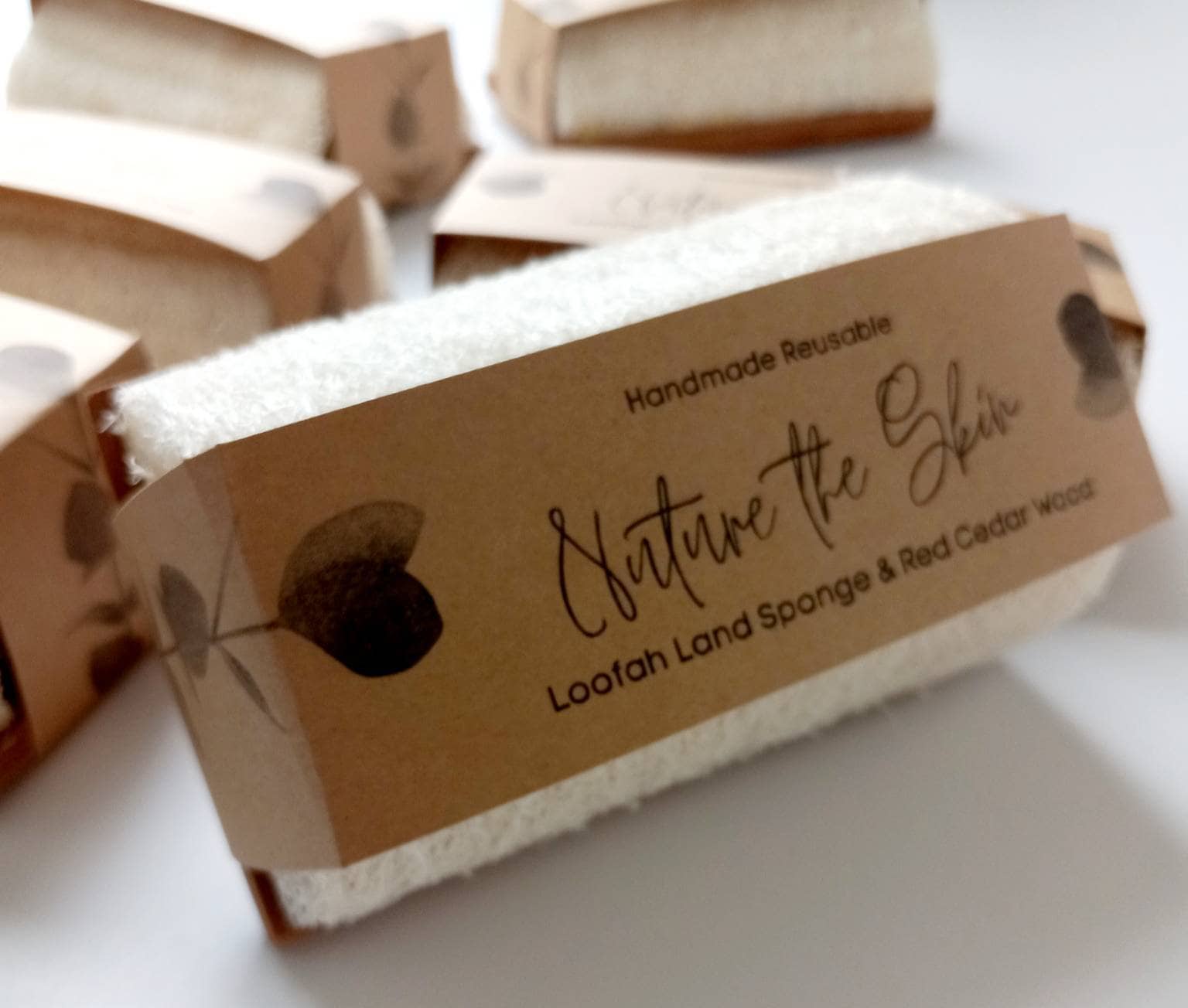 Packaging for Half Loofah Land Sponge Exfoliating Brushes - Etsy