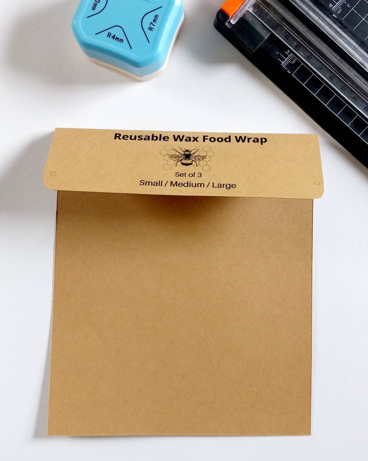 Back Spine and Front Fold Over Flap With Side Thread Knot Anchors to ...