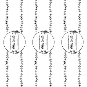 PRINTABLE Wrap Packaging for Pillar Wax Candles - Etsy