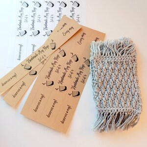 PRINTABLE (cheermugs Template), Mug Rug Tags / Wrap Labels - DIY ...