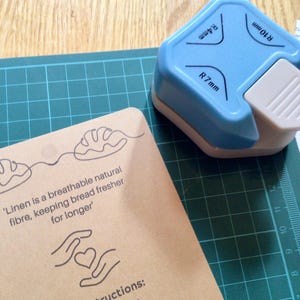 Printable Linen Bread Bag Packaging: DIY Desk Top (PDF Download) - Etsy