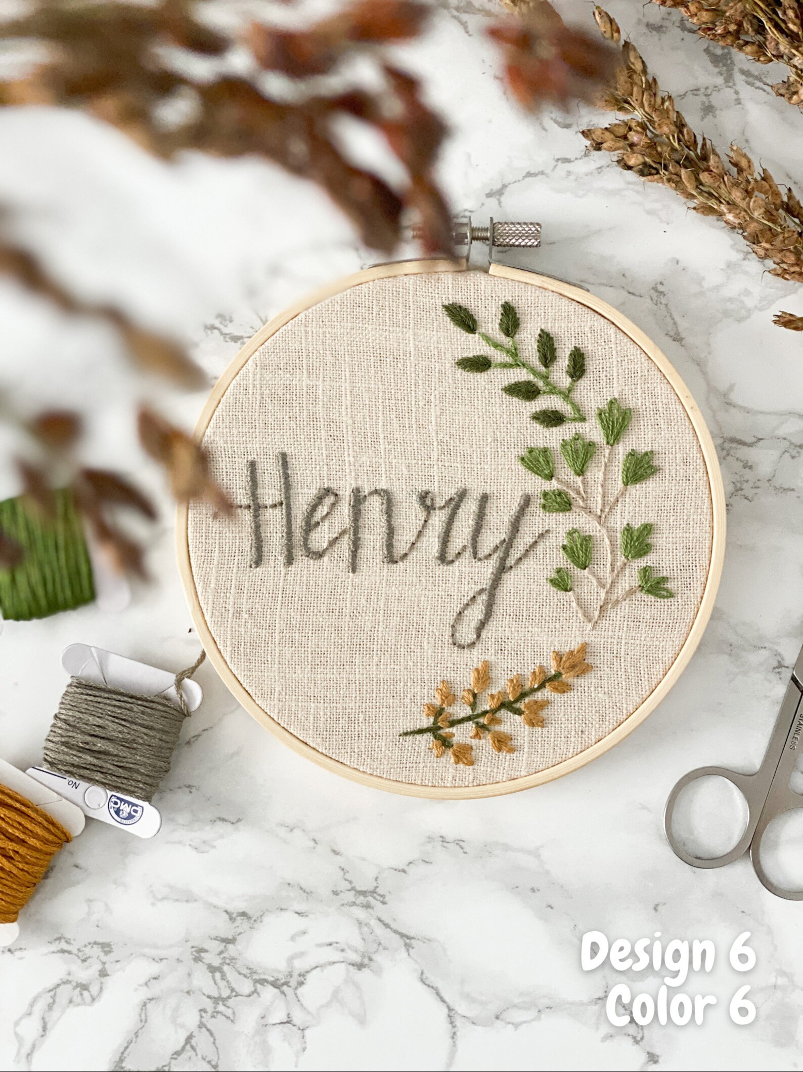 Custom Name Embroidery Hoop Custom Baby Name Embroidery - Etsy