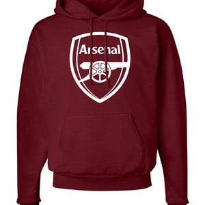 Arsenal Sweatshirt Pullover Hoodie | England - Etsy