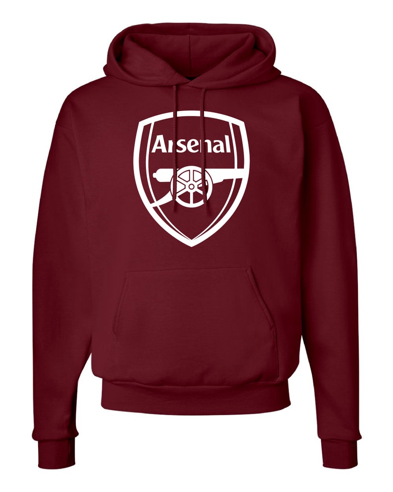 Arsenal Sweatshirt Pullover Hoodie | England - Etsy