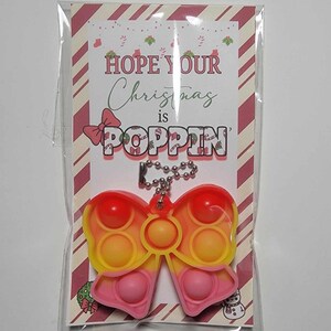 Pop-it Christmas Gift for Class Non Candy Gift for Kids Classroom Gifts ...