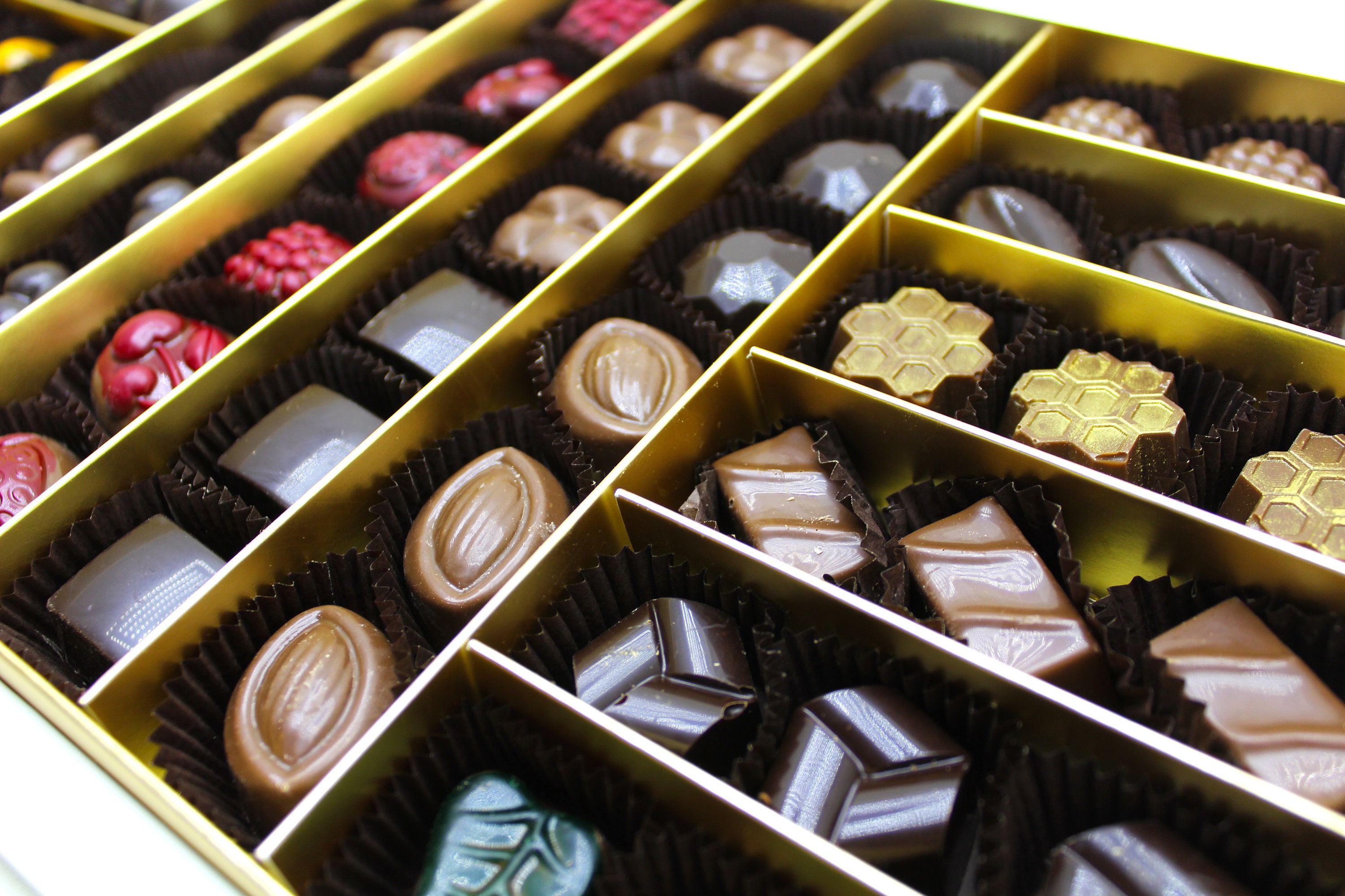 Chocolates Gift Box to Her / Him Handmade Belgium Chocolates - Etsy Canada
