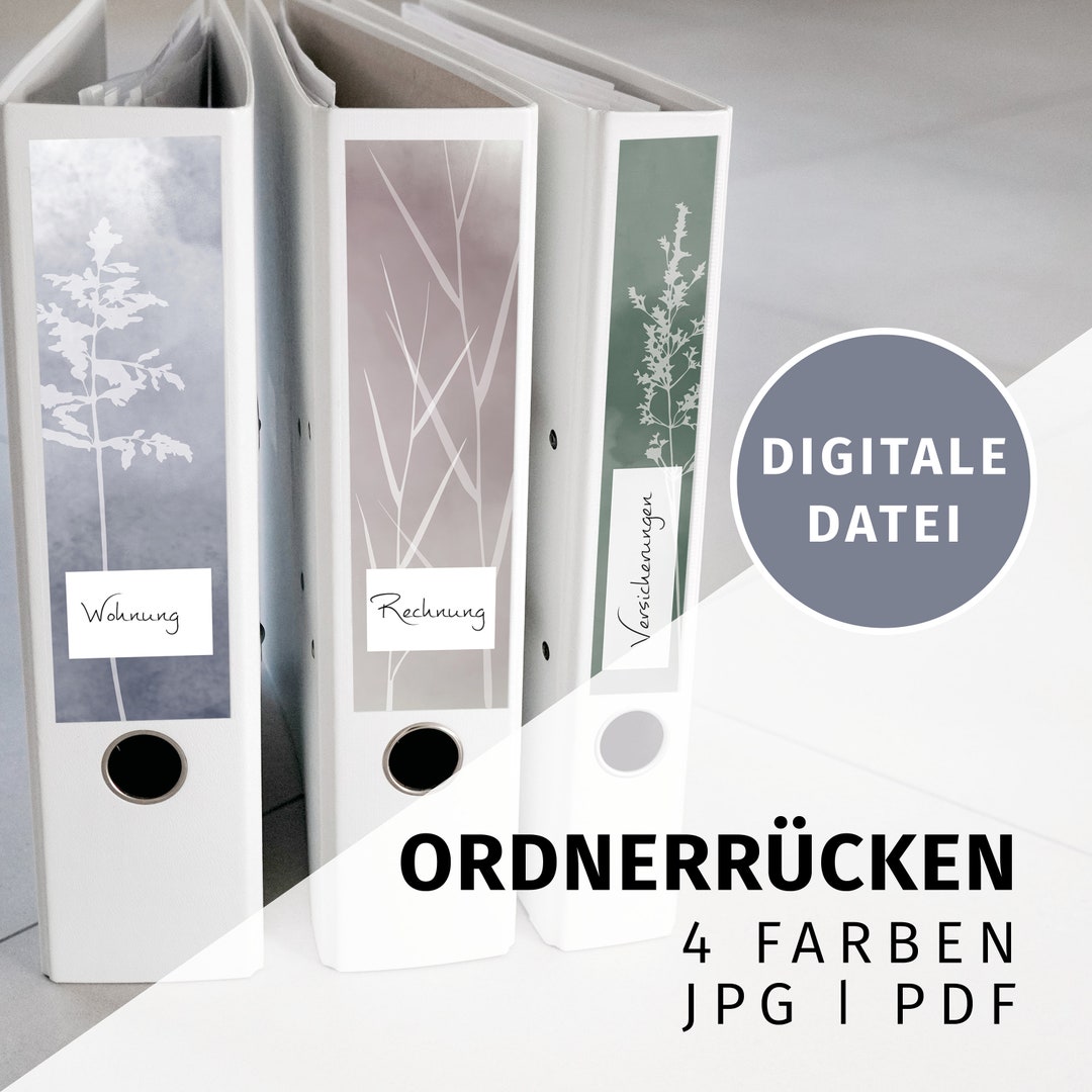 Folder Back, Sign, Printable, Folder Back, Tidy up the Office, Download ...