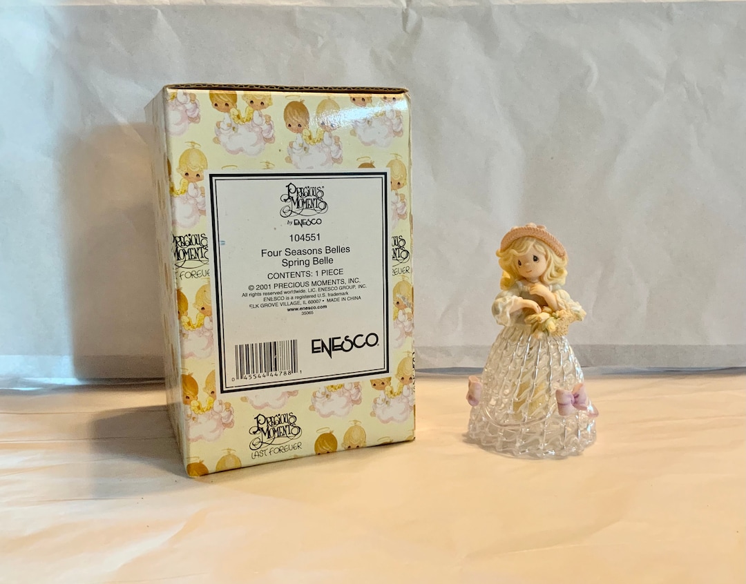 Precious Moments Four Seasons “spring Belle” Figurine - Etsy