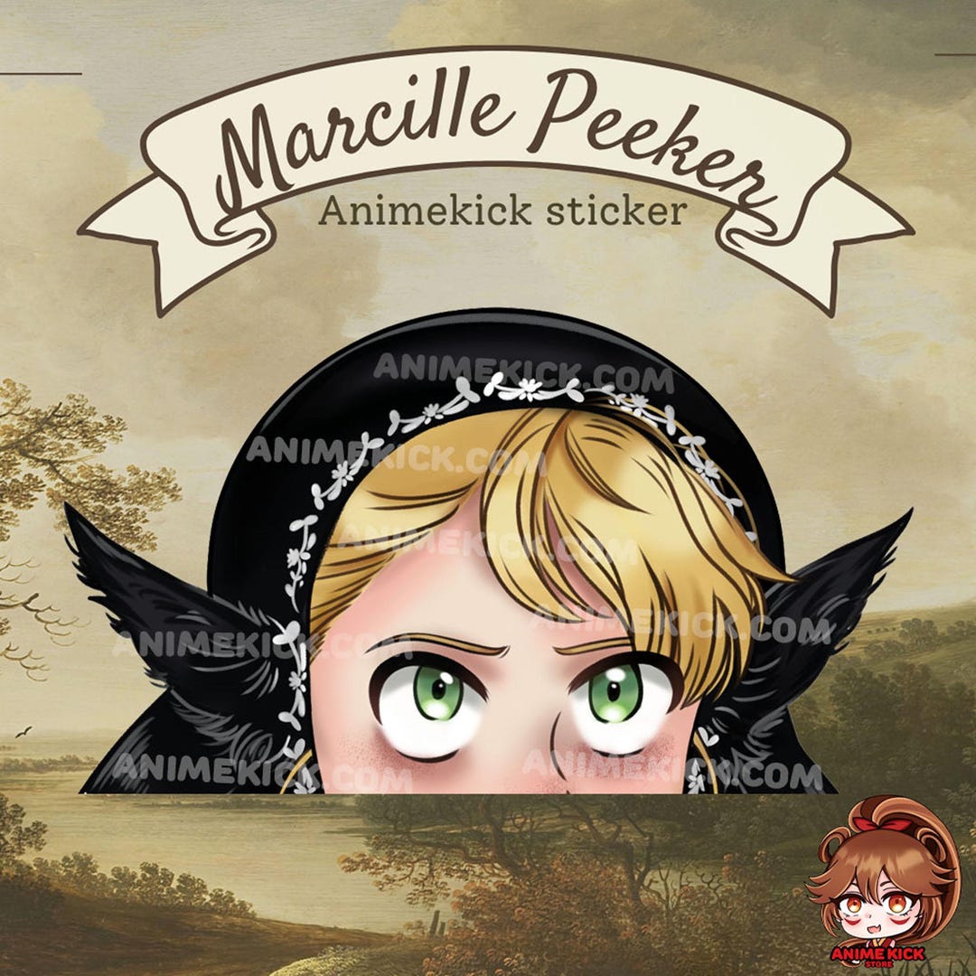 Marcille Peeker Sticker| Delicious in Dungeon Sticker| Dungeon Meshi ...