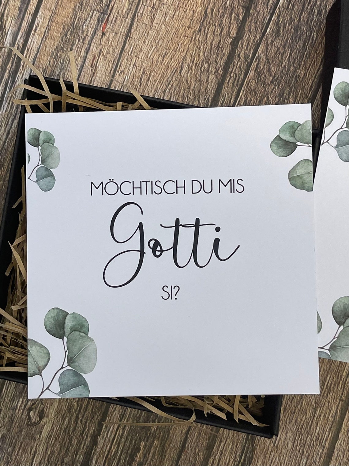 Gotti fragen Götti fragen personalisierbar Schweizerdeutsch - Etsy Schweiz