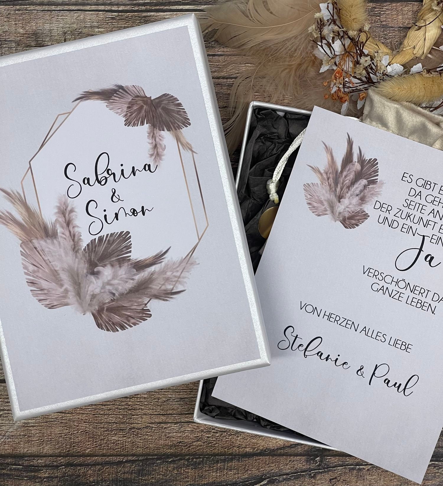 Personalized Wedding Gift Box, Gift Box for Money or Voucher, Wedding ...