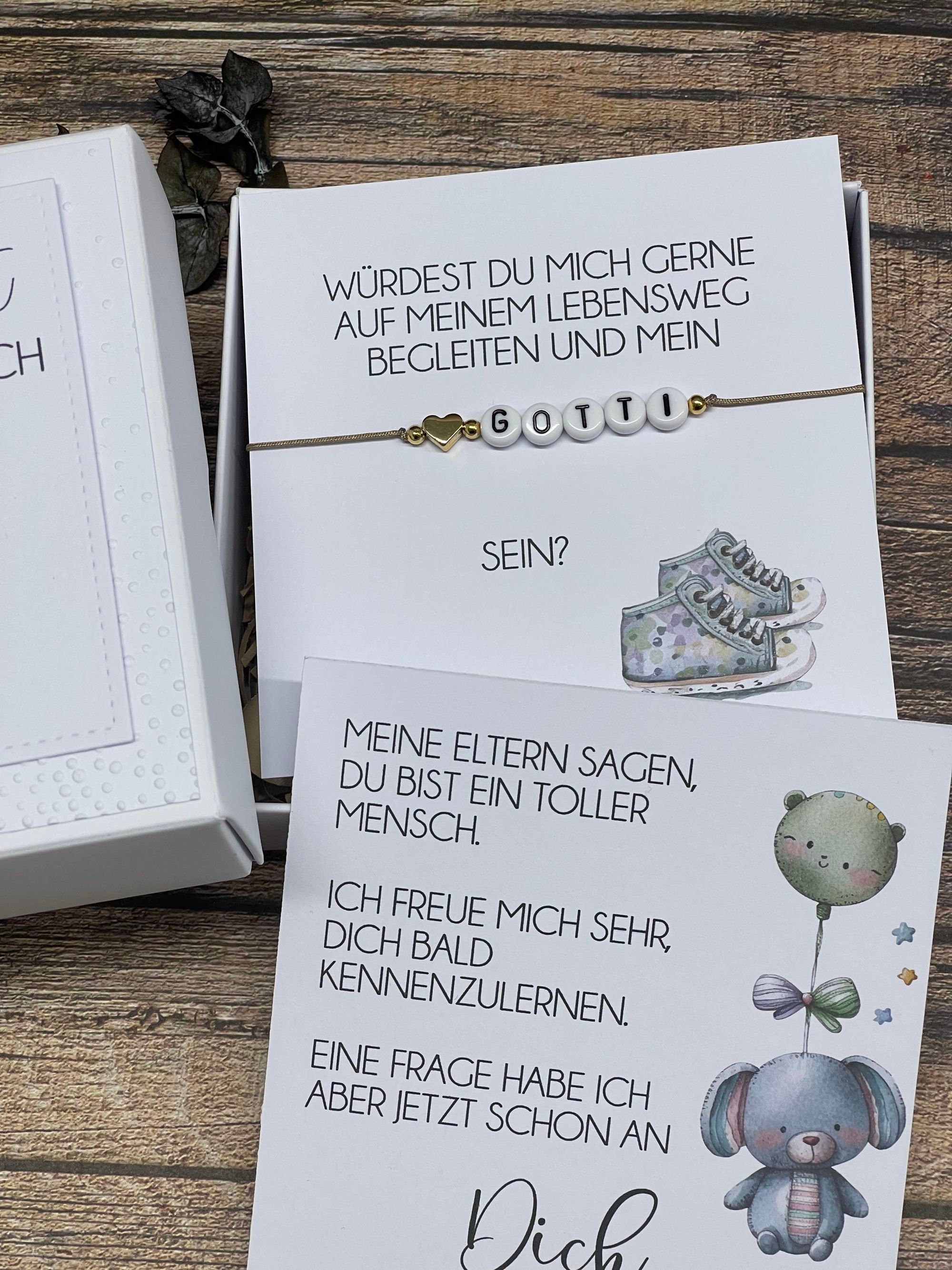 Gotti fragen Götti fragen personalisiert Geschenk Karte - Etsy Schweiz