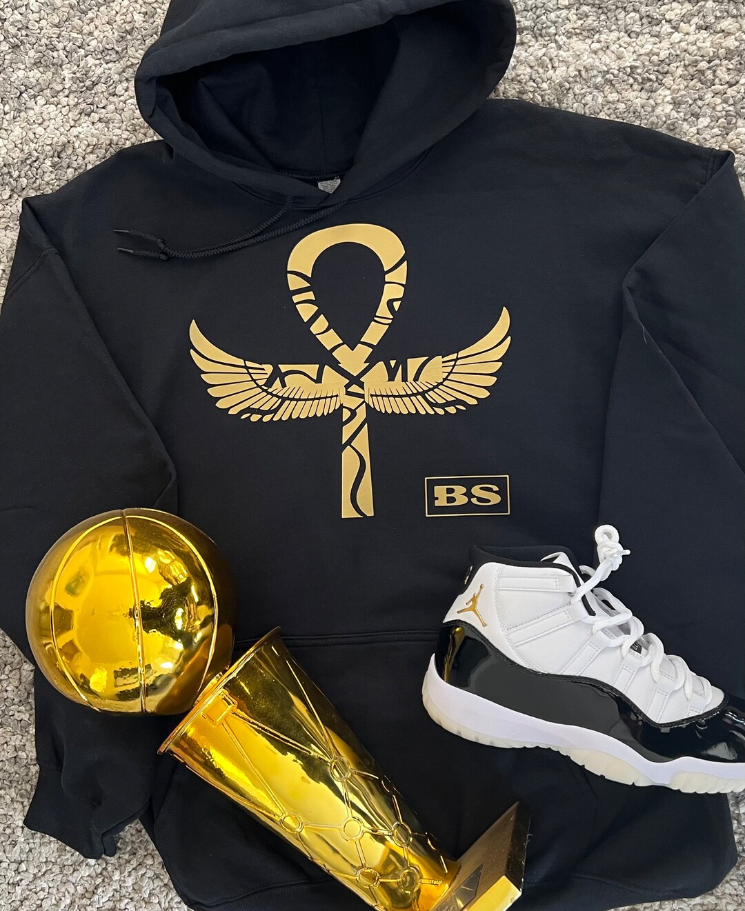 Egyptian Ankh Hoodie - Etsy