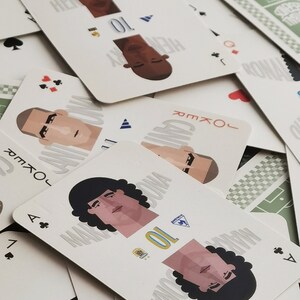Football Legends Playing Cards Poker Cards LEGEND Edition Football ...