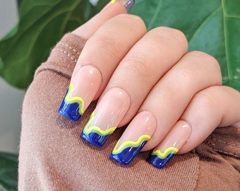 Heat Map Nails - Etsy