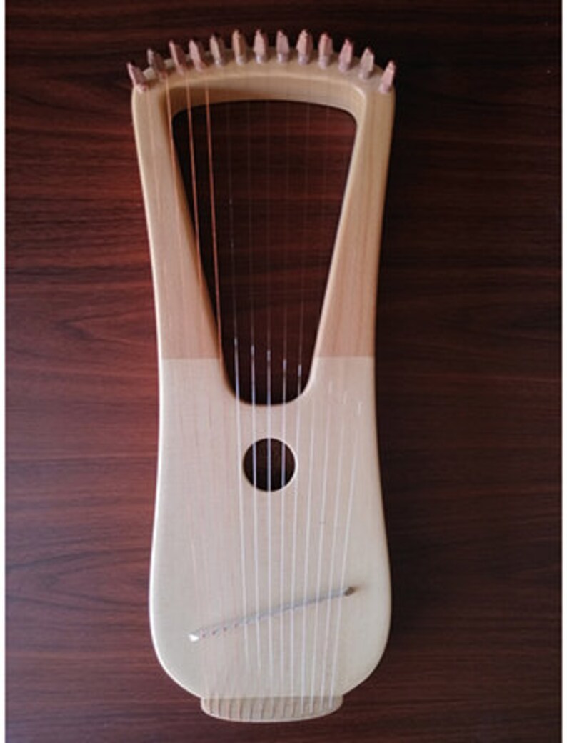 Lyre 11 String - Diatonic and Chromatic Tuning Scheme - Etsy