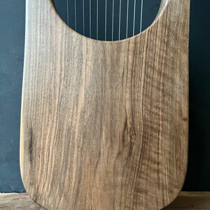 Lyre 16 String - Diatonic and Chromatic Tuning Scheme Turkish Walnut ...