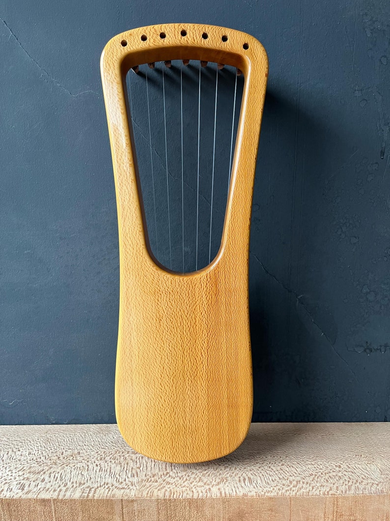 7 String Pentatonic Lyre - Plane Tree - Etsy