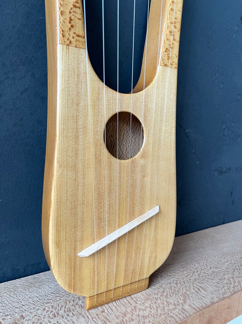 7 String Pentatonic Lyre Plane Tree - Etsy