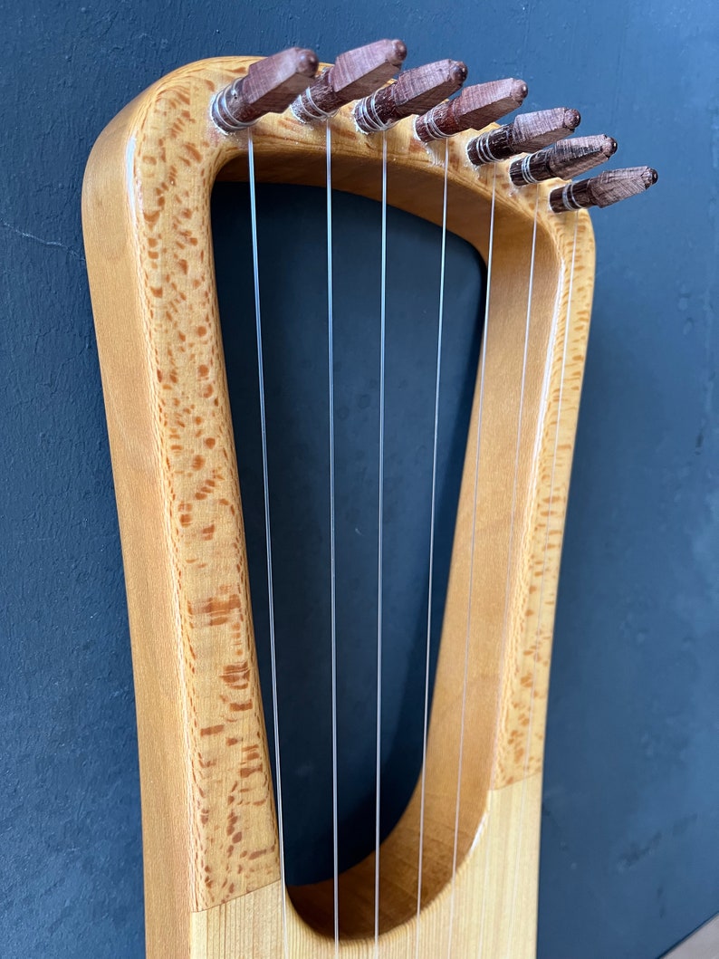 7 String Pentatonic Lyre Plane Tree - Etsy