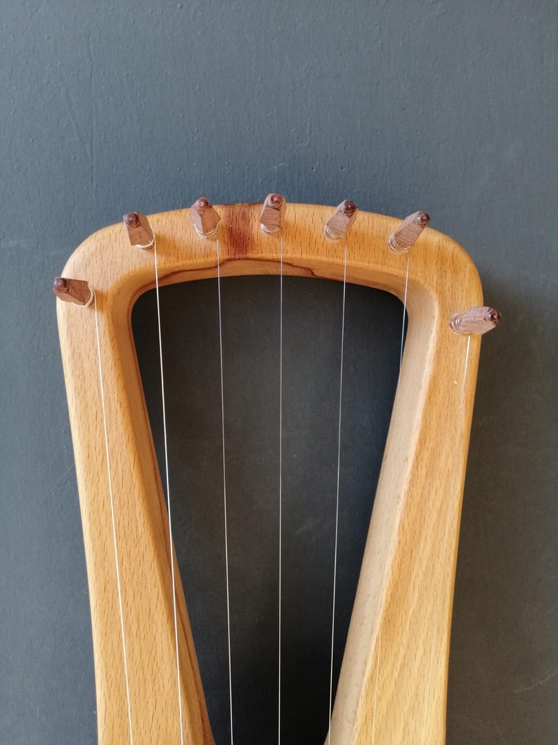 7 String Pentatonic Lyre - Etsy