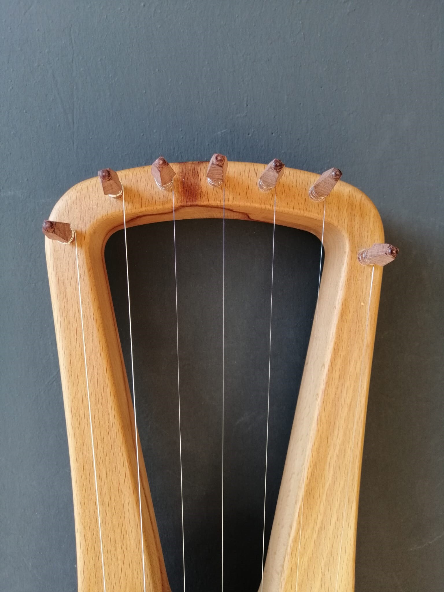 7 String Pentatonic Lyre - Etsy