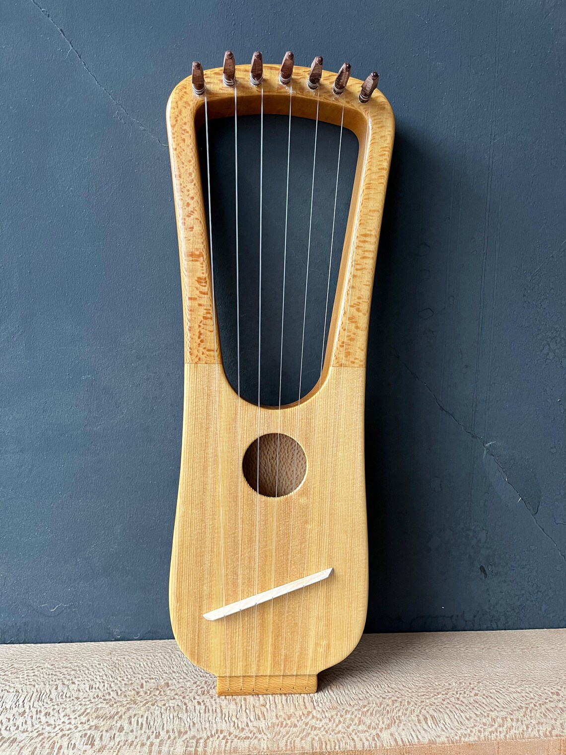 7 String Pentatonic Lyre Plane Tree - Etsy