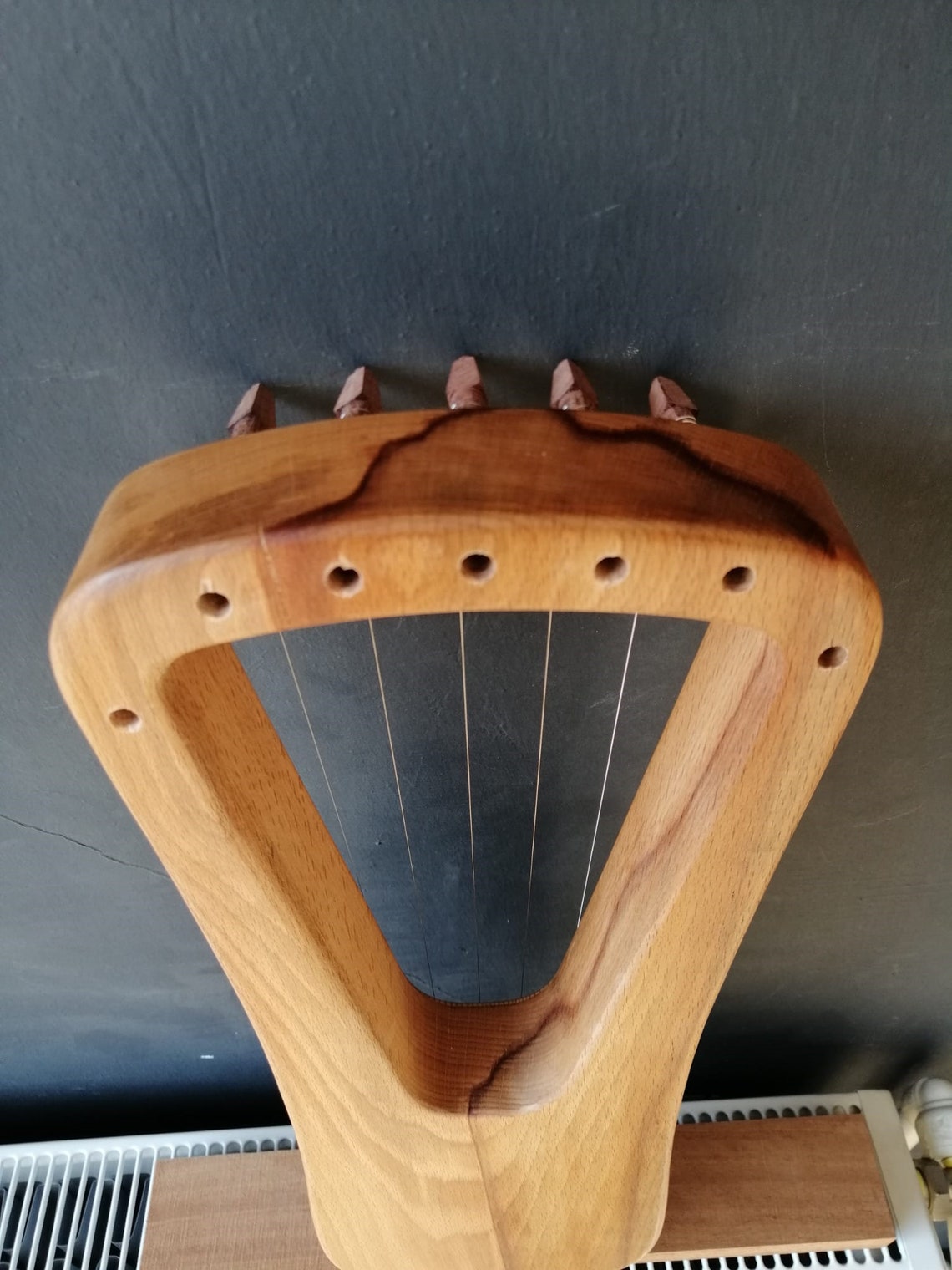 7 String Pentatonic Lyre - Etsy