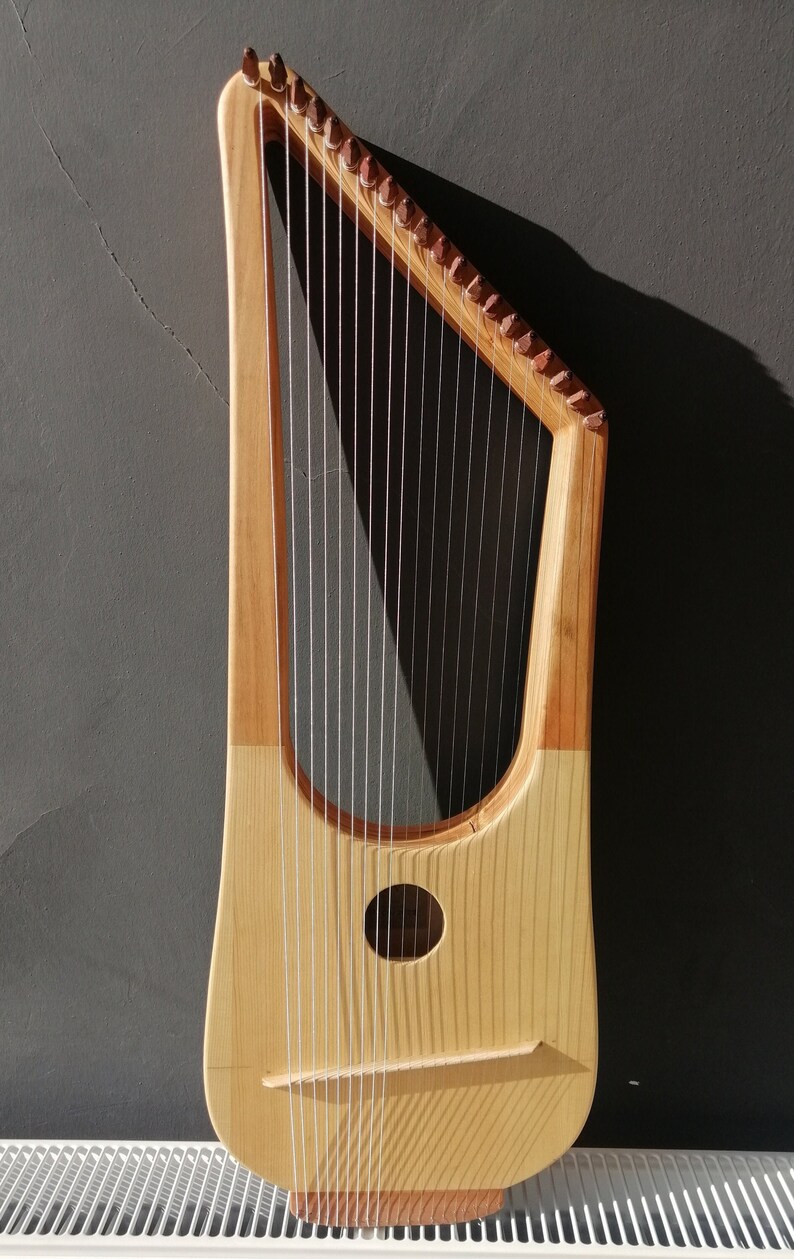 Lyre 22 String - Diatonic and Chromatic Tuning Scheme - Etsy