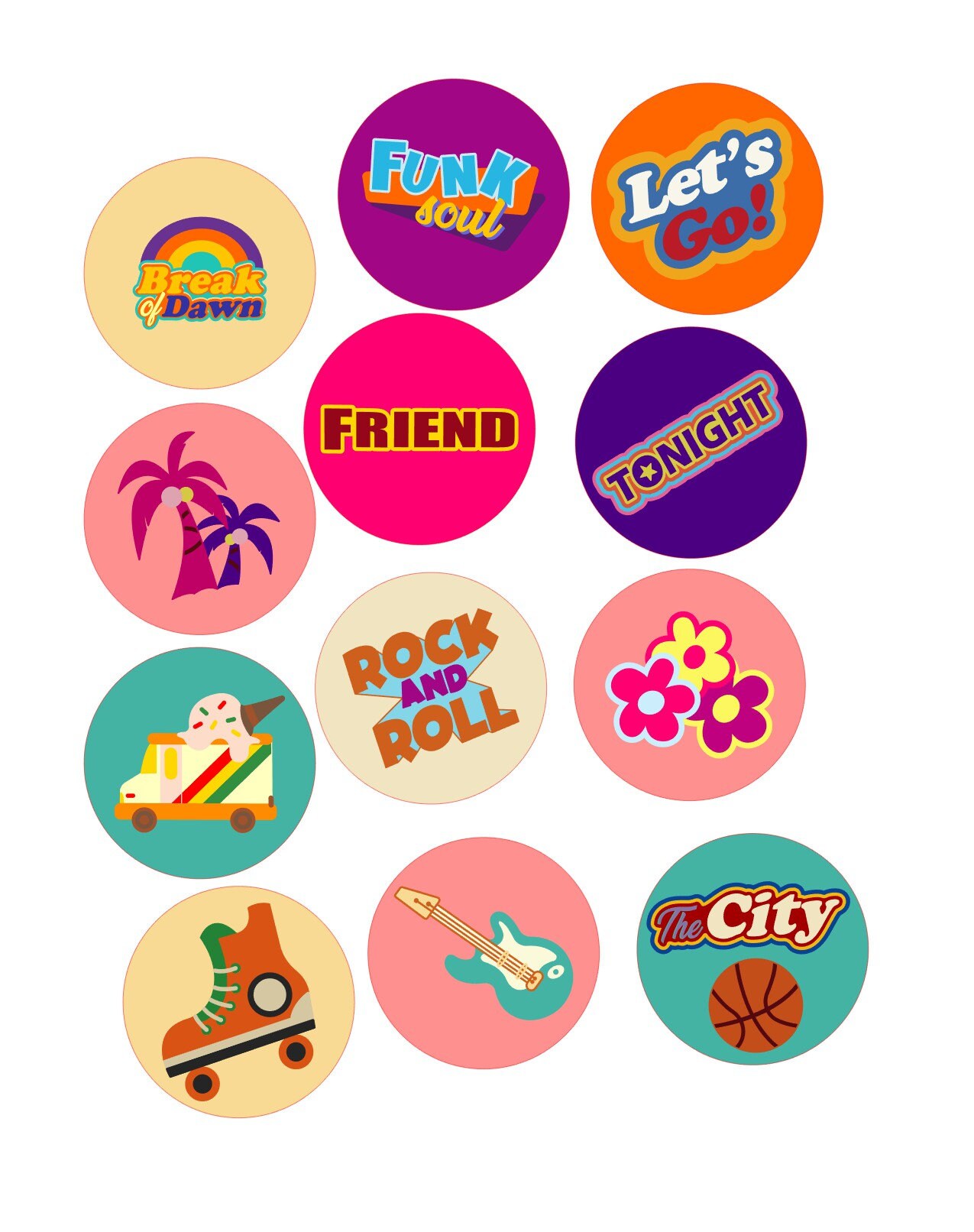 BTS Coffee BTS Tinytan Dynamite Custom Edible Drink Toppers Confetti ...