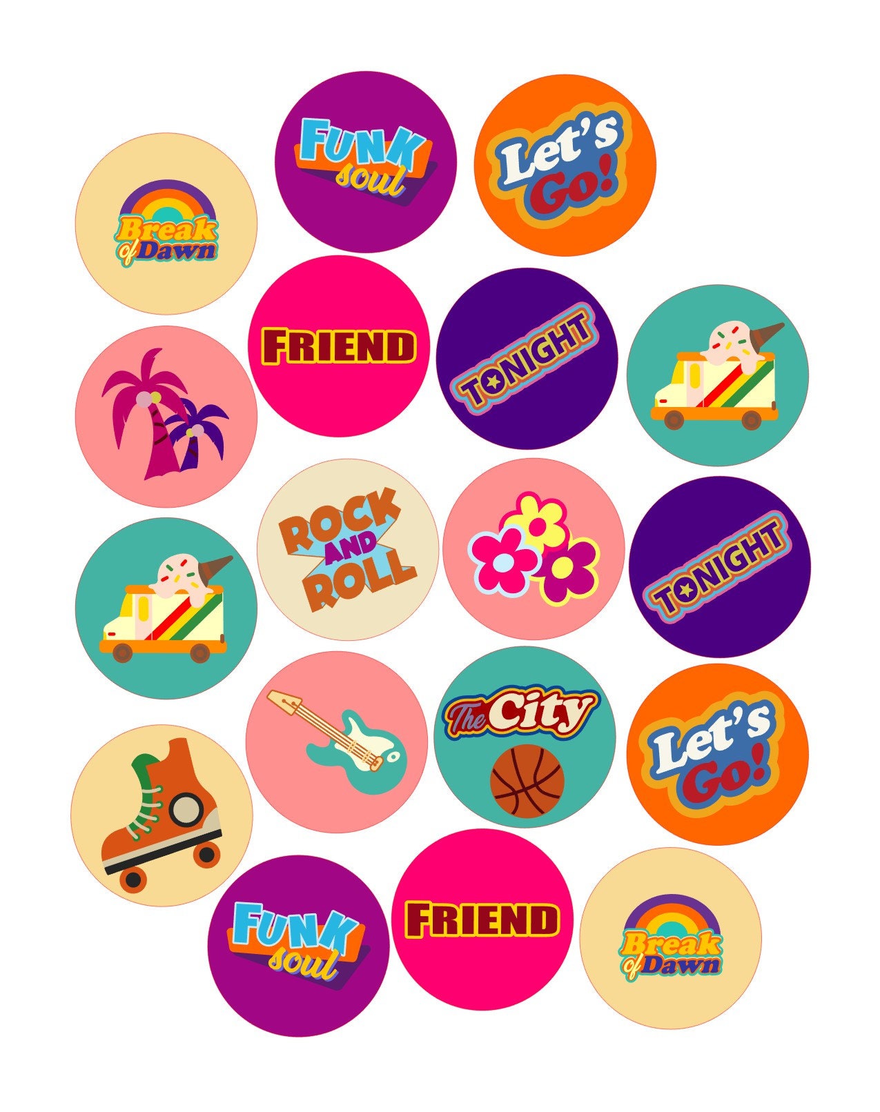 BTS Coffee BTS Tinytan Dynamite Custom Edible Drink Toppers Confetti ...