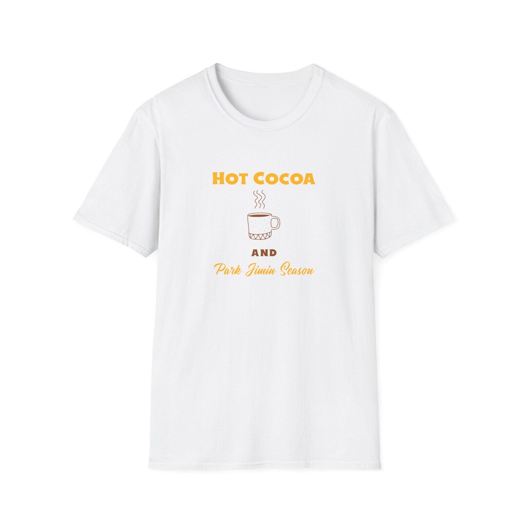 BTS Park Jimin Hot Cocoa Season Fan Shirt - Custom K-pop Merchandise ...