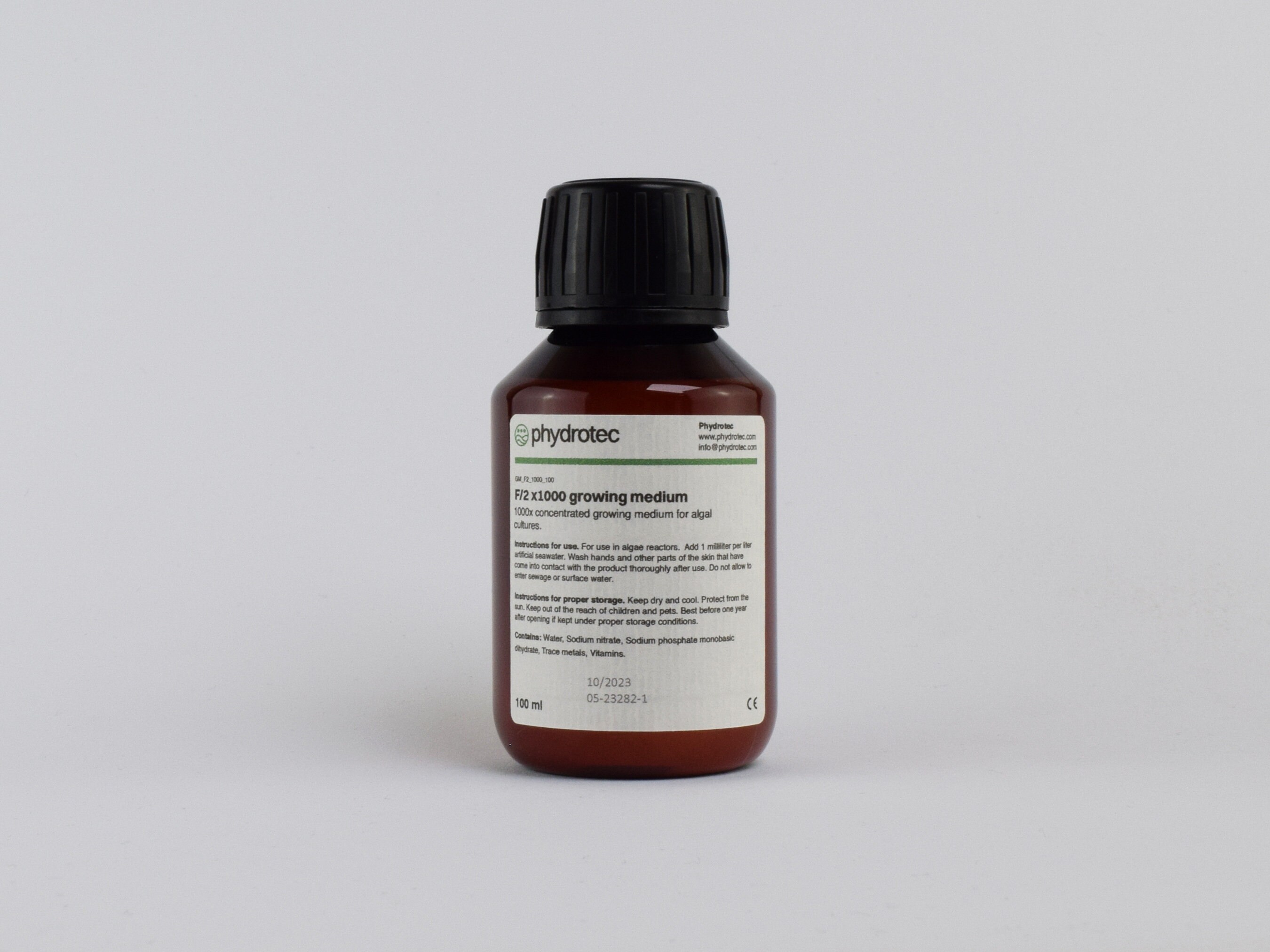 Guillard F/2 100ml Algal Fertilizer 1000x Concentrated - Etsy