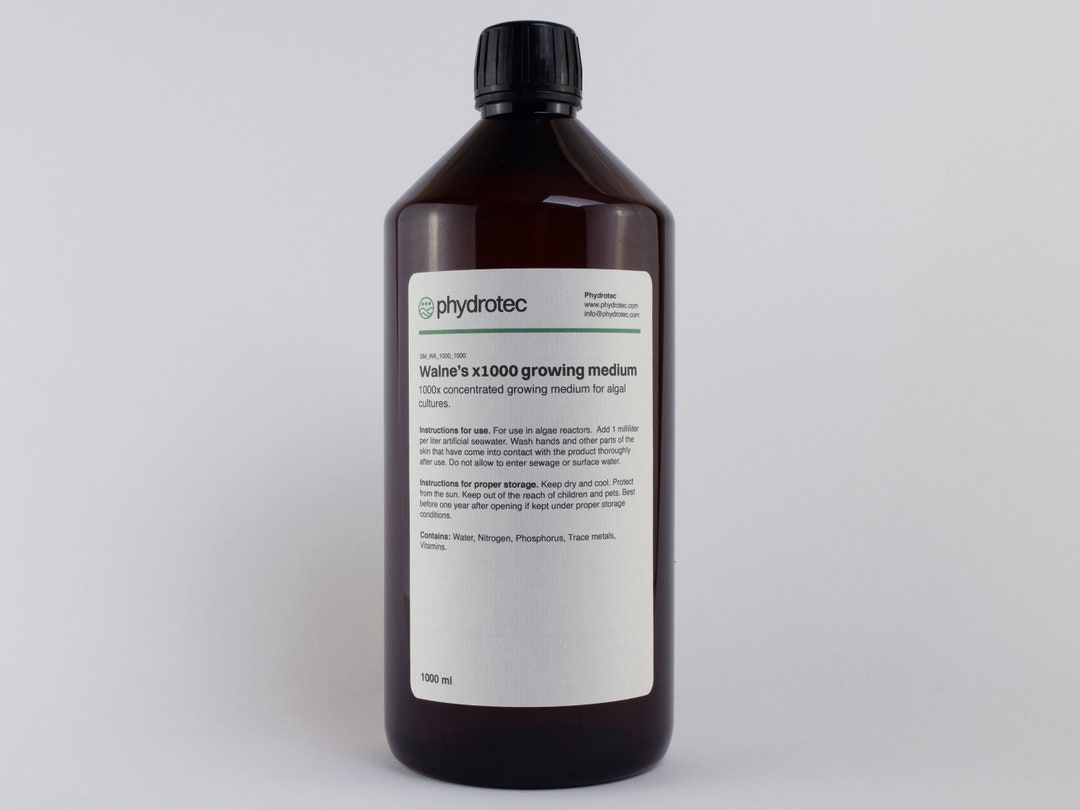 Walne's Medium - Algenmest - 1000 X Geconcentreerd - Etsy