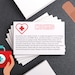 First Aid Flash Cards - Etsy