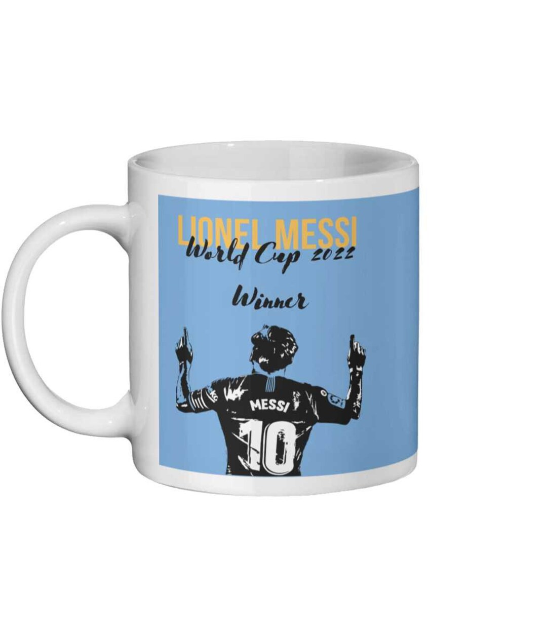 Lionel Messi Argentina World Cup Winners Mug - Etsy