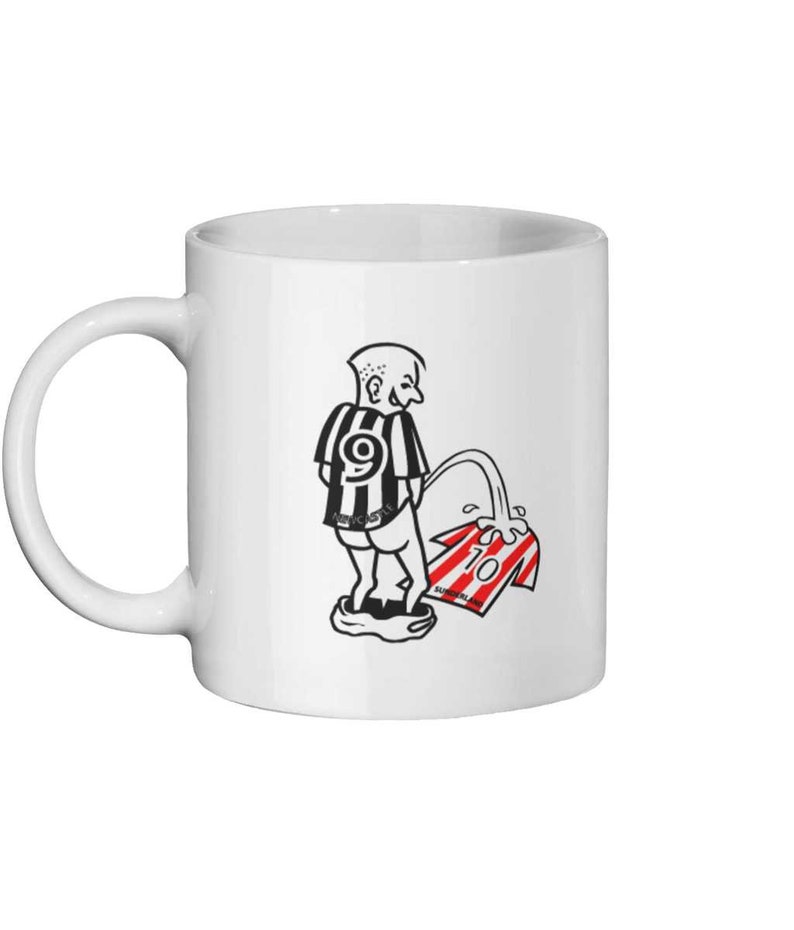 Newcastle United Peeing on Sunderland Mug - Etsy
