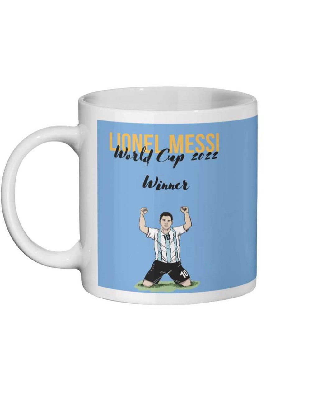 Lionel Messi Argentina World Cup Winners Mug - Etsy