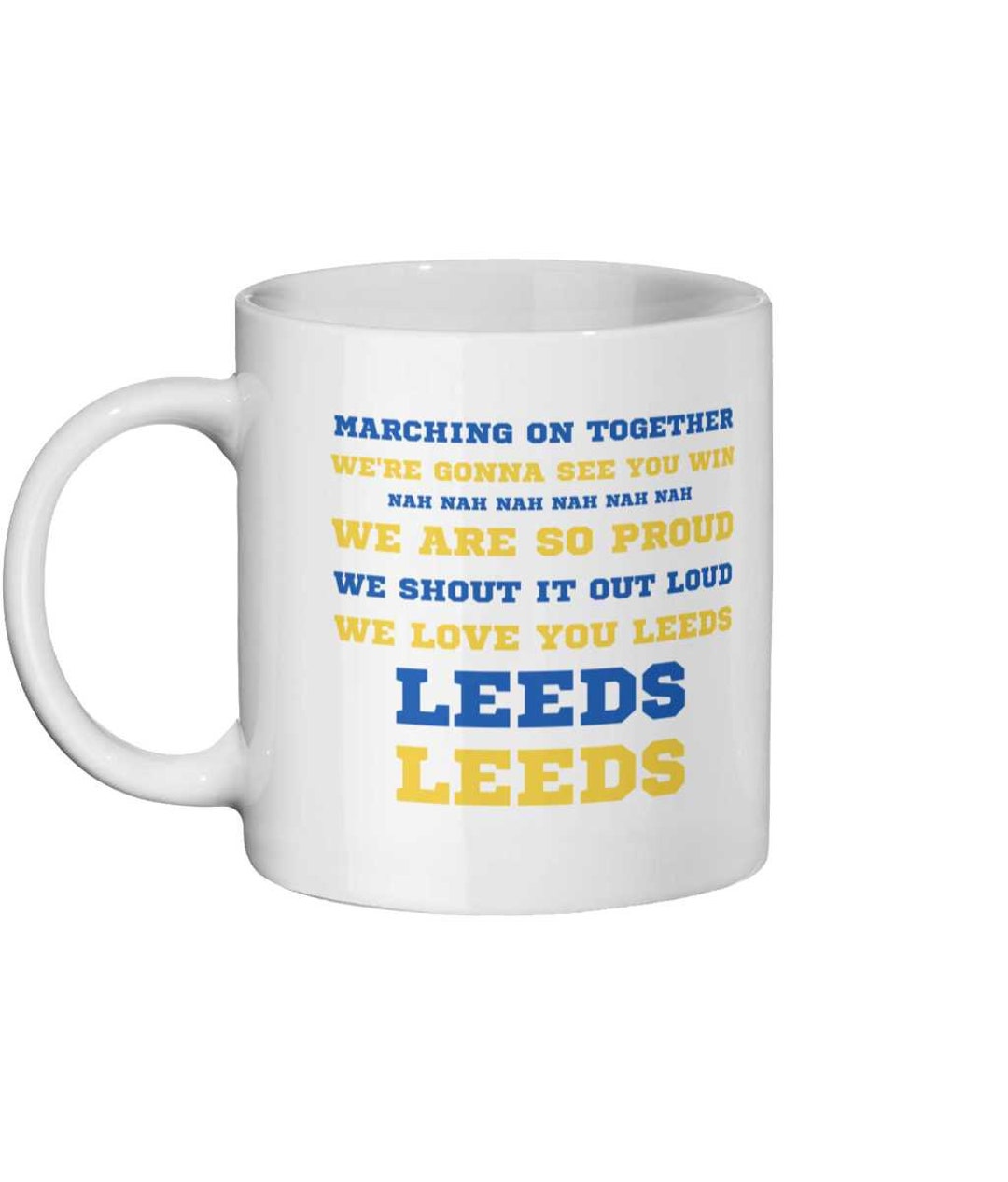 Marching on Together Leeds United Mug Gift - Etsy