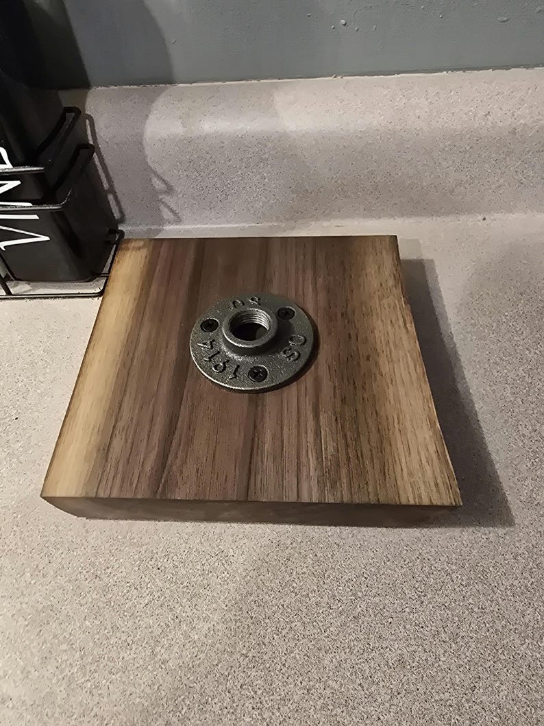 Live Edge Paper Towel Holder - Etsy