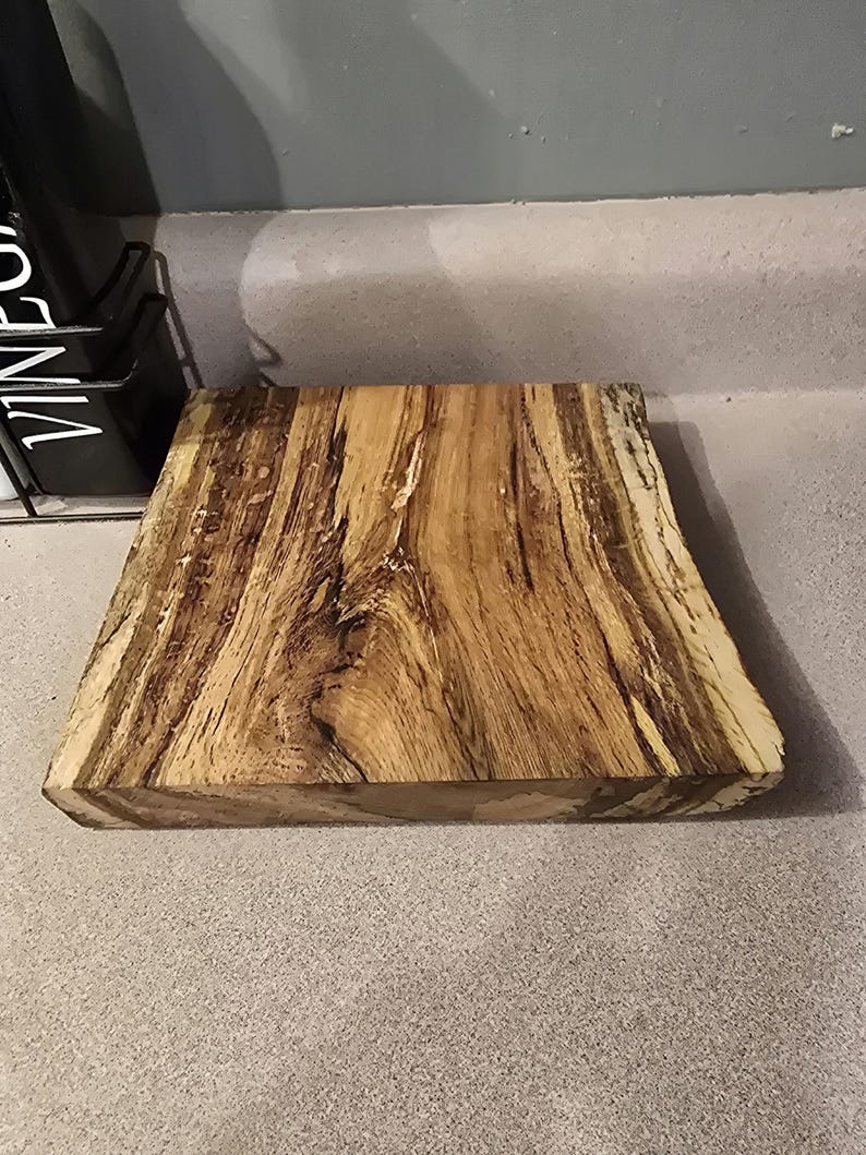 Live Edge Paper Towel Holder - Etsy